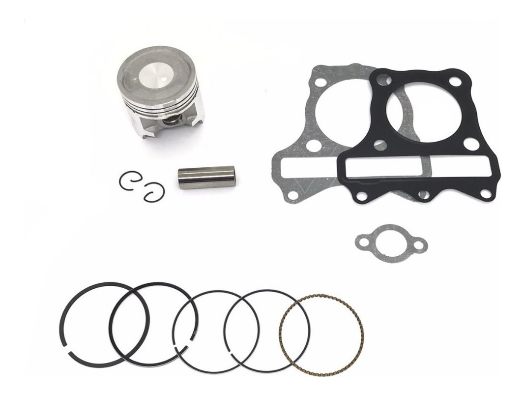 Kit Cilindro Pistão E Aneis Motor Haojue Lindy 125 Original – Thomas ...